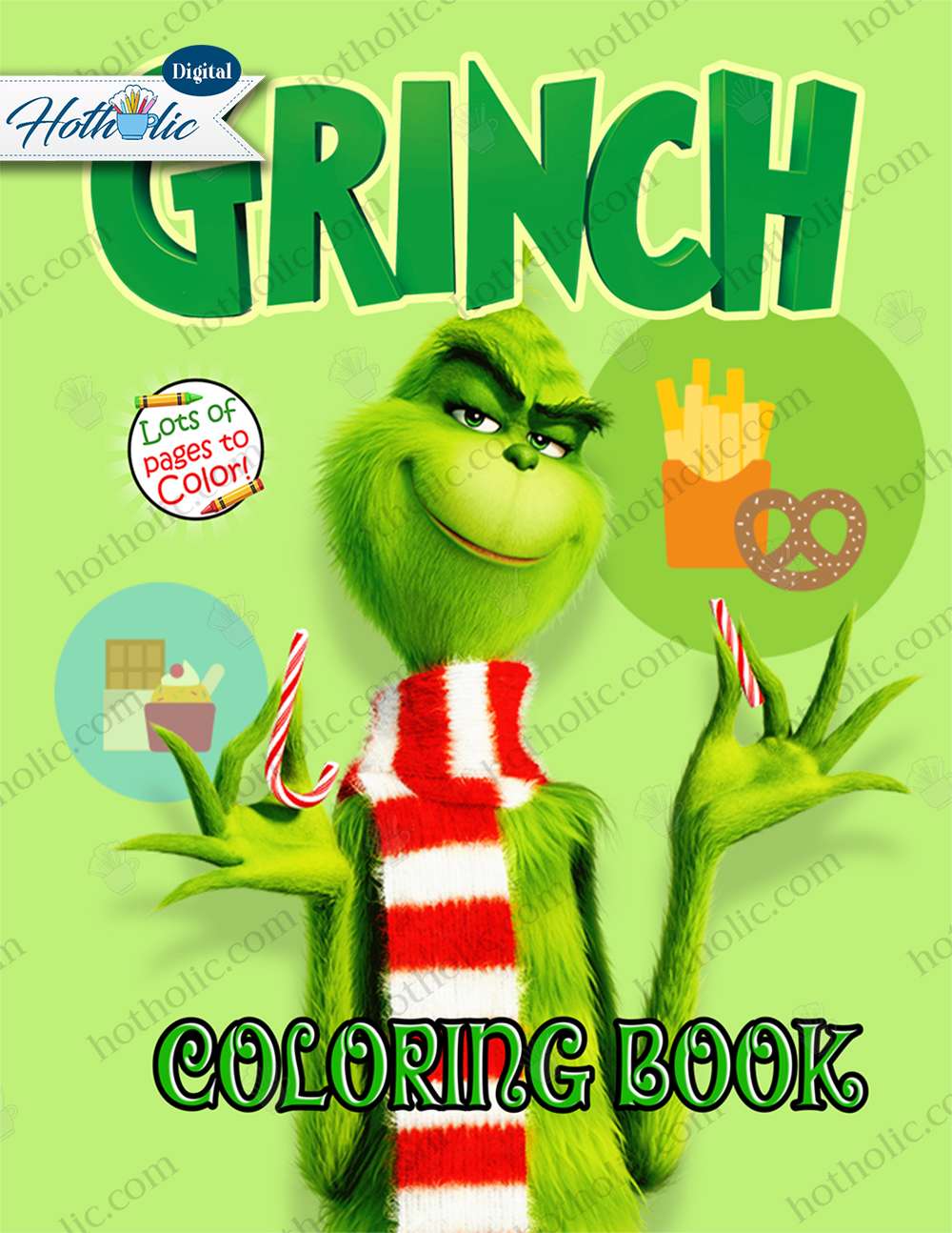 Grinch Coloring Book Best Christmas Coloring Books For Kids And Adults