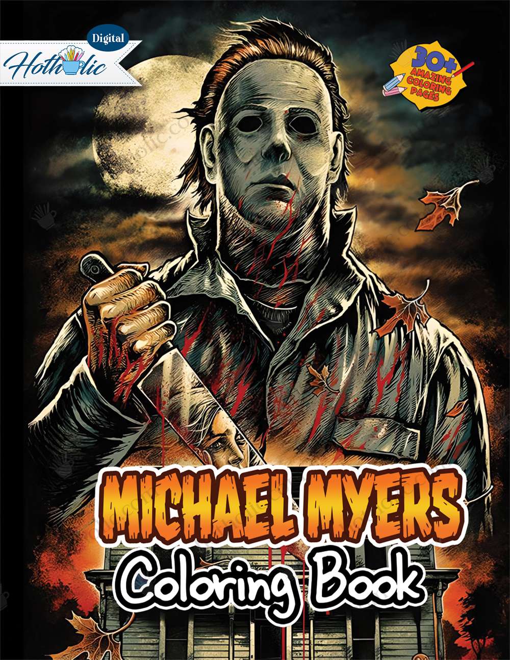 Michael Myers Coloring Book Horror Coloring Book Printable Michael michael-myers-coloring-book-horror-coloring-book-printable-michael